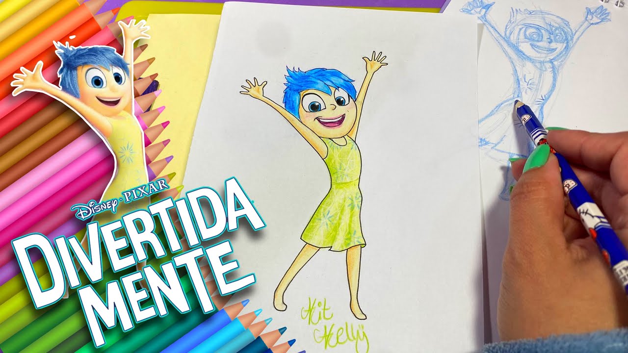 Como Desenhar a ALEGRIA de DIVERTIDAMENTE! - YouTube