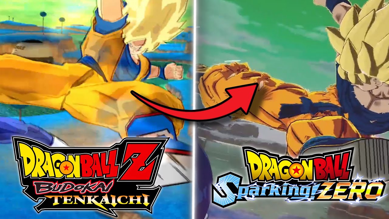 Goku's Meteor Smash in Dragon Ball Games 2005-2024 - YouTube