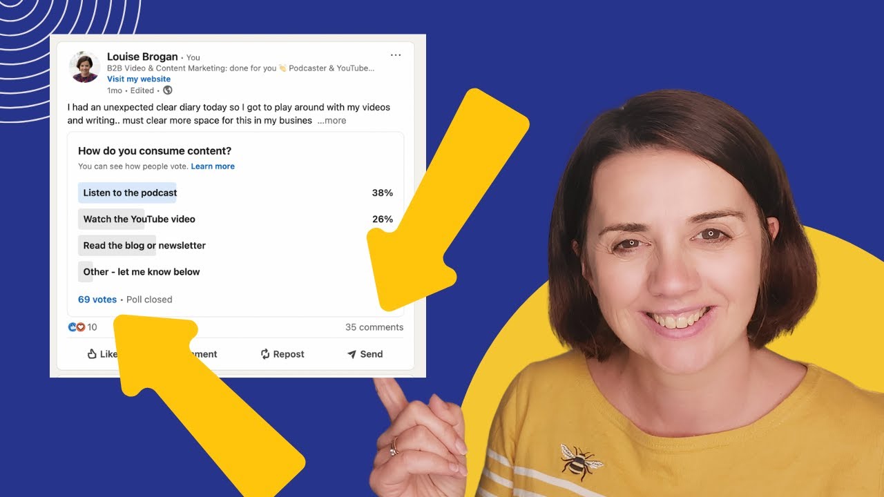 LinkedIn POLLS - how to use polls to get engagement on LinkedIn - YouTube