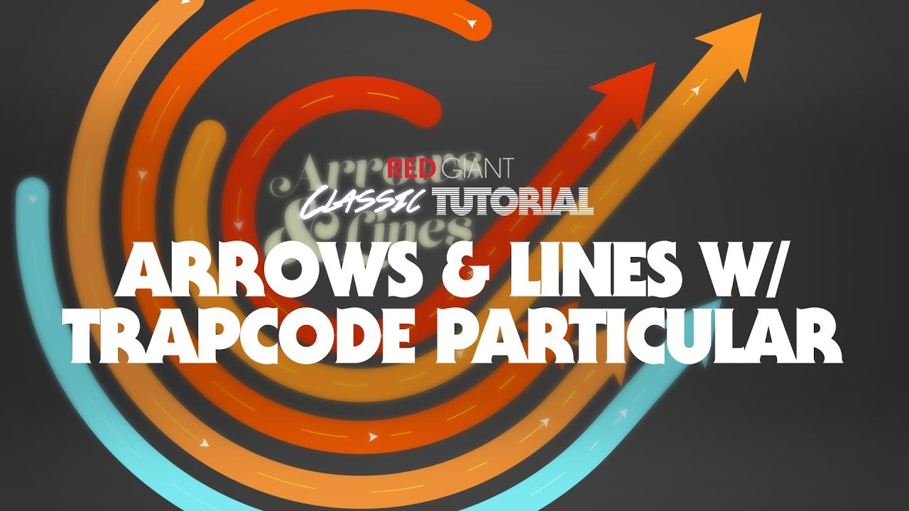 Classic Tutorial | Arrows and Lines with Trapcode Particular - YouTube