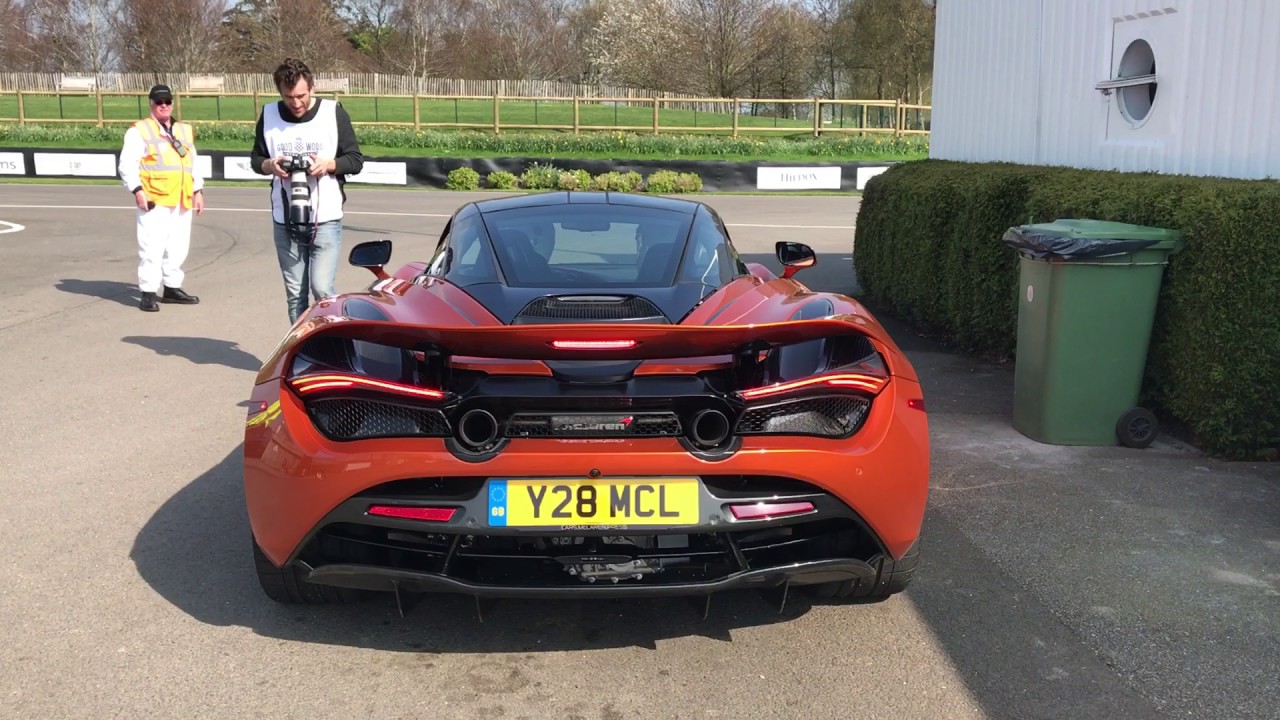 McLaren 720S - Engine Start (Loud Start) - YouTube
