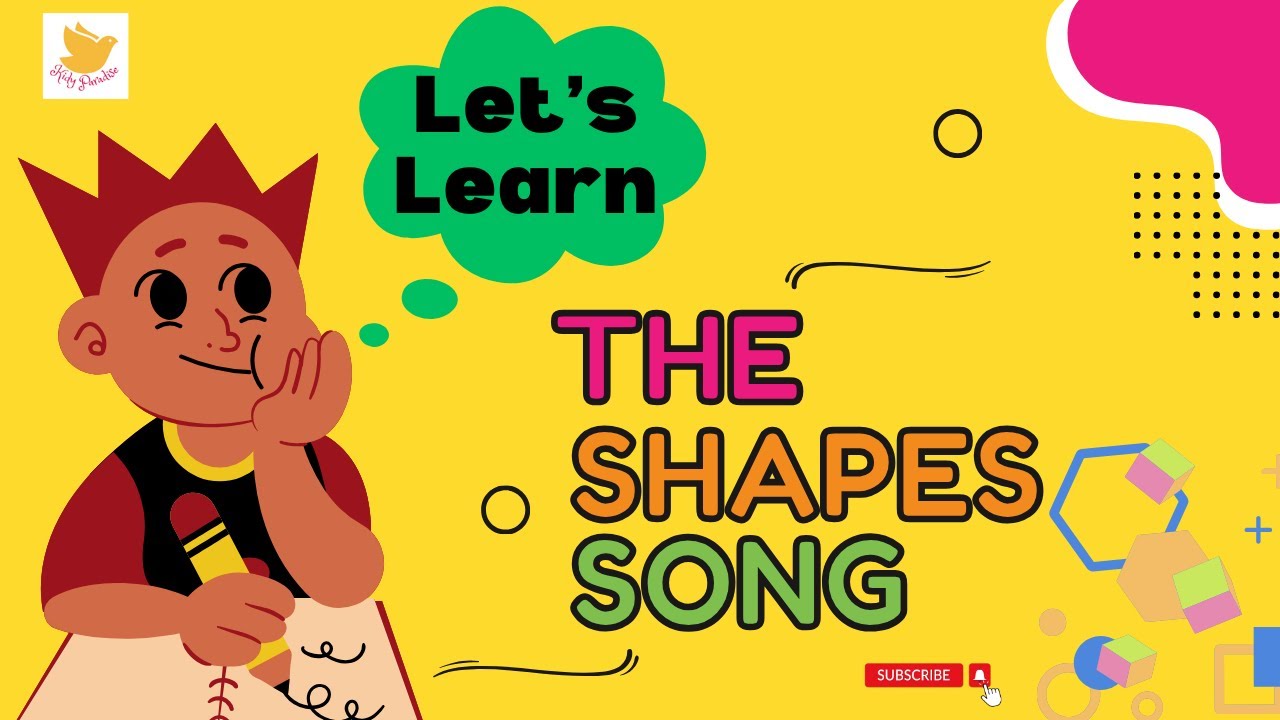 The Shapes Song For Kids | Names Of Shapes | 2D Shapes | Basic ...