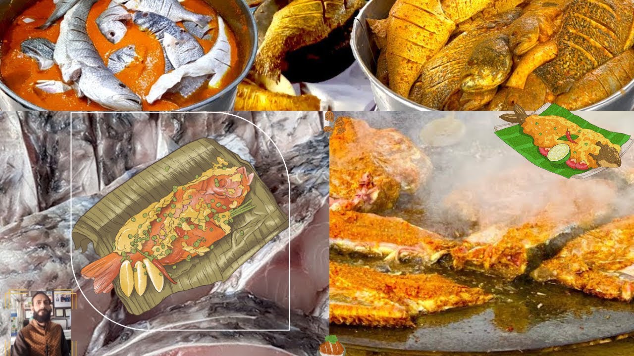 Famous Balochi Fried Fish | Pakistani Seafood Lahori Masala Fish Fry ...