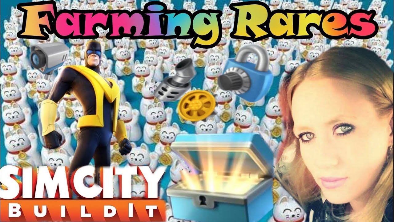 SimCity Build It How to find /Farm Rares (storage, dozer and vu) - YouTube