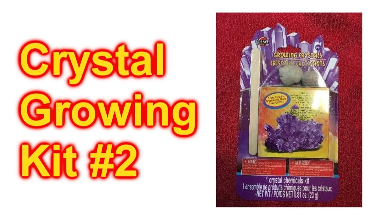 Crystal Growing Kit Watch Them Grow - YouTube