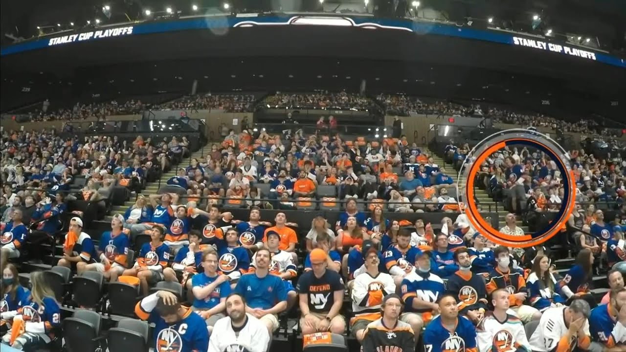 Dramatic Reactions From Islanders Fan At Nassau Coliseum Viewing Party ...