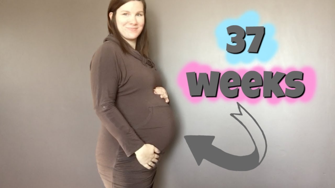 BUMP DAY! - 37 Week Update! - YouTube