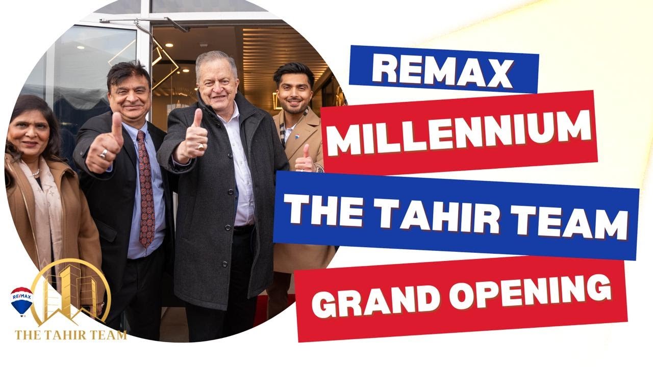 The Tahir Team x RE/MAX Millennium Oakville Grand Opening! - YouTube