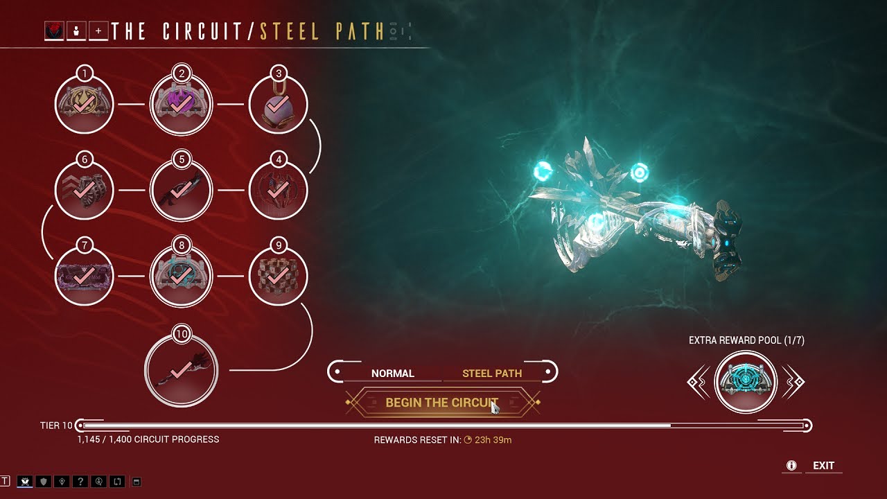 YOU WILL GET BAN FOR ENJOYING THE POWER FANTASY IN STEEL PATH CIRCUIT ...