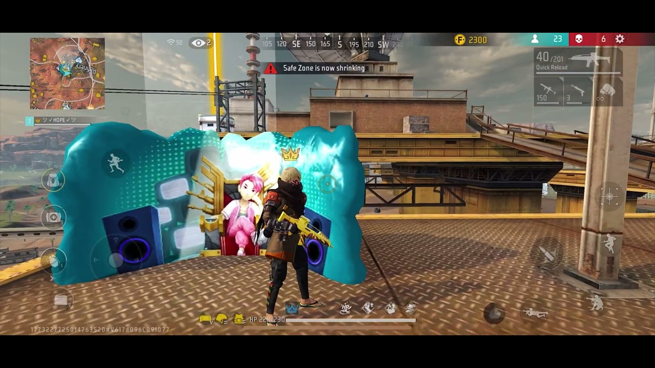 HOPE | Free Fire | BR-RANKED | SOLO VS SQUAD | 18 Kills | XM8 - YouTube