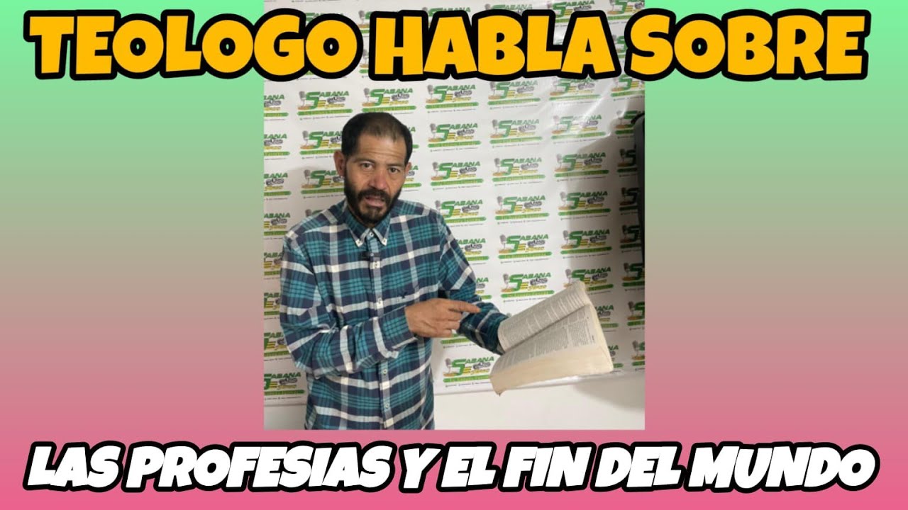 TEOLOGO HABLA DE LAS PROFECÍAS Y DEL FIN DEL MUNDO #teologodelacalle # ...