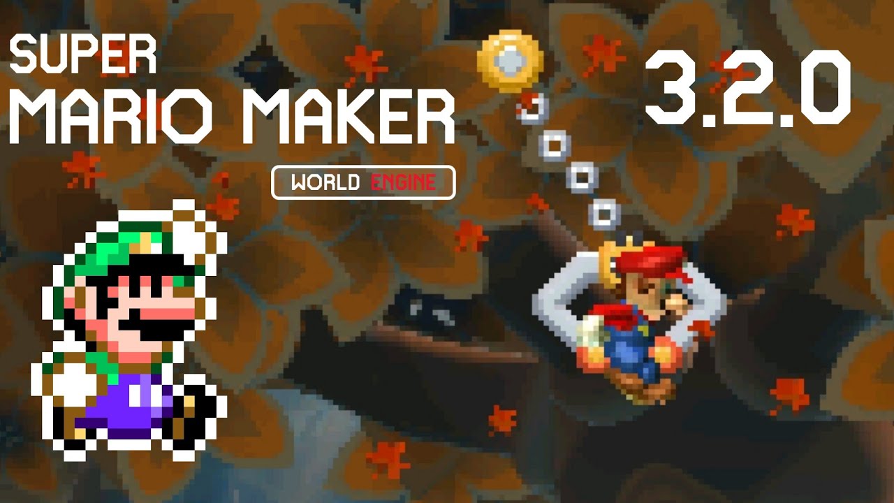La mejor versión de SMMWE/Super Mario Maker World Engine 3.2.0 ...