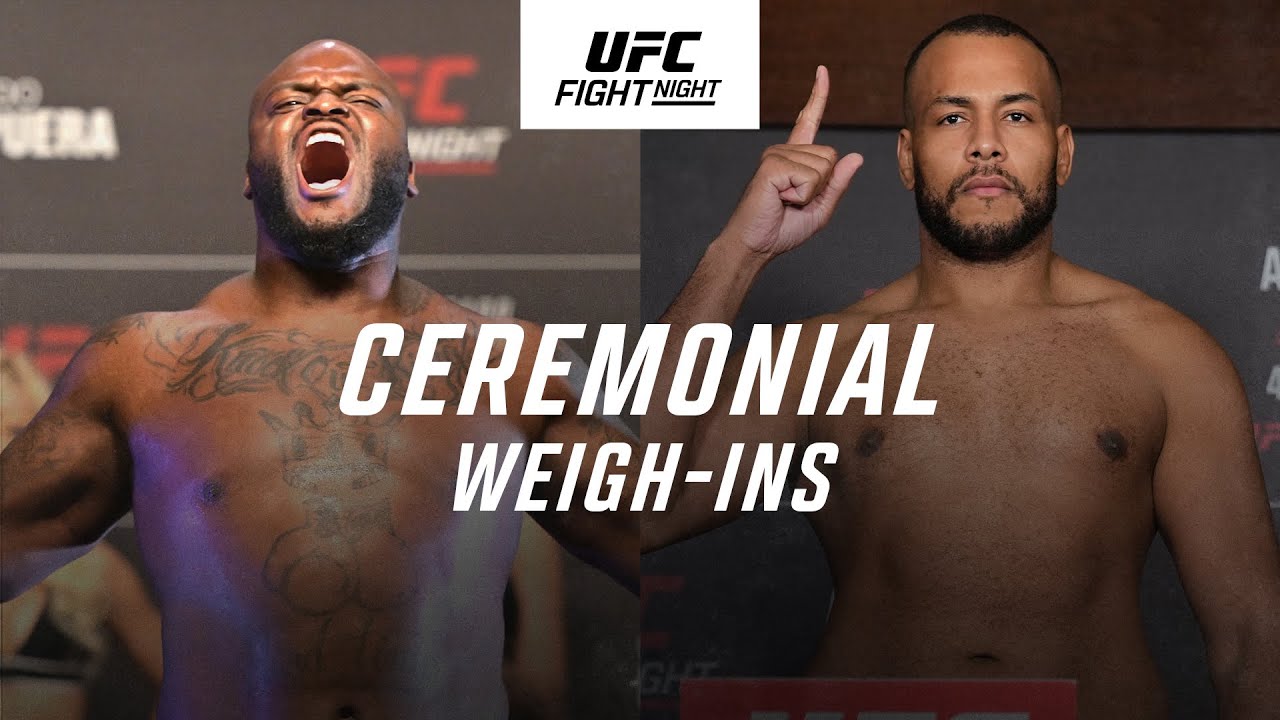 UFC St. Louis : Ceremonial Weigh-In - YouTube