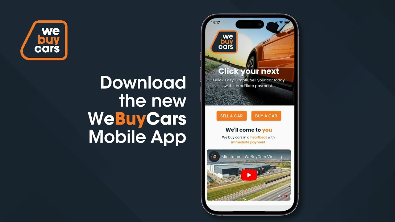 New WeBuyCars App - YouTube
