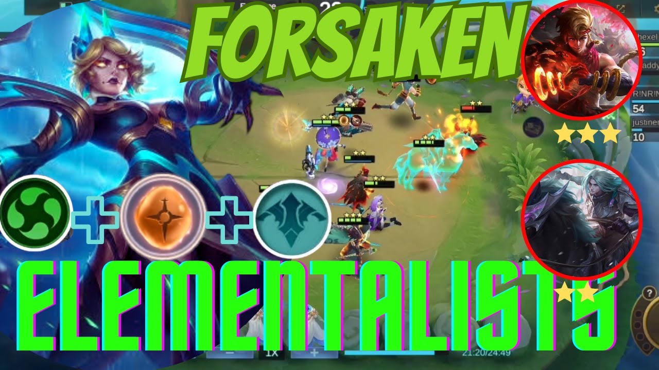 BEST COMBO STRAT FORSAKEN AND ELEMENTALISTS PLUS NECROKEEP MAGIC CHESS ...