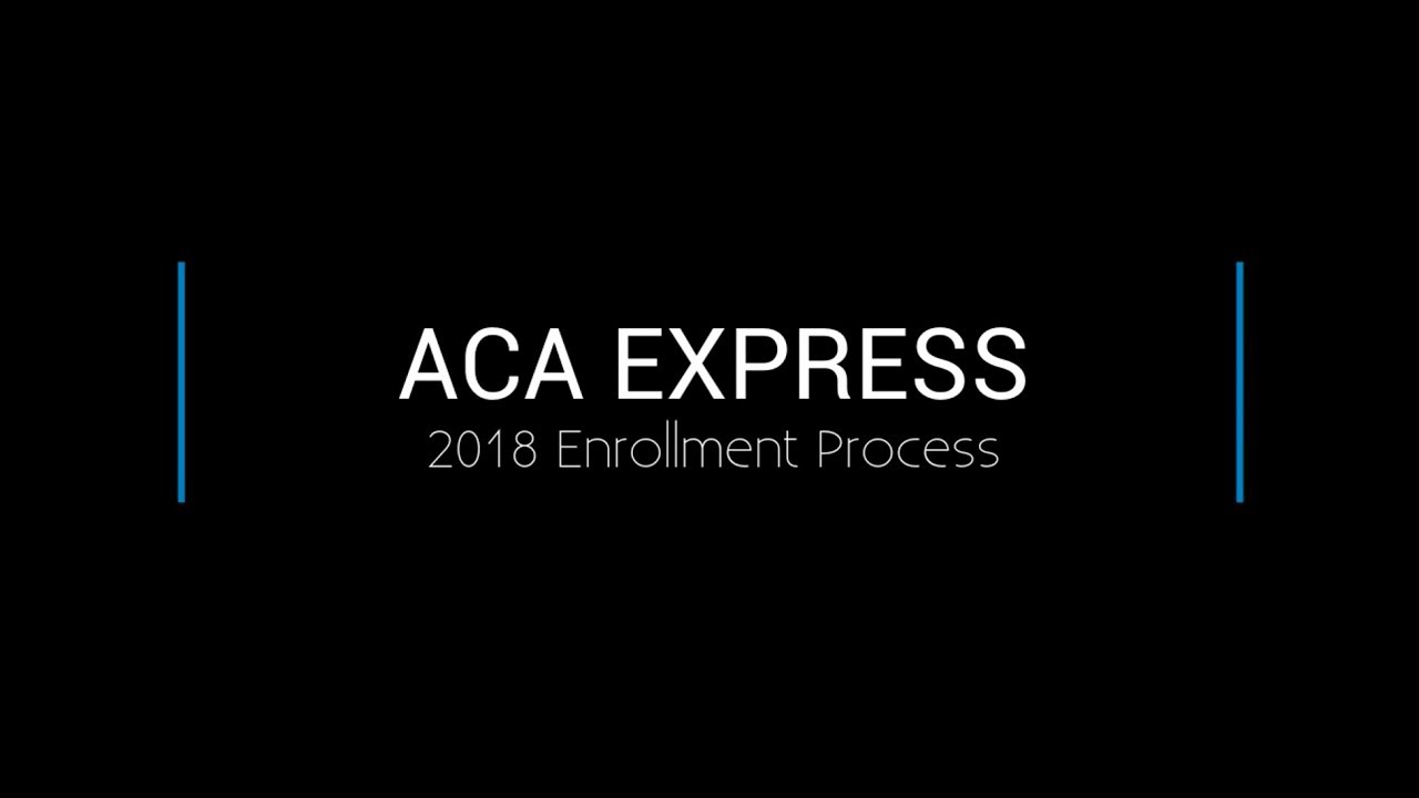 ACA Express 2018 Demo - https://www.acaexpress.com - YouTube