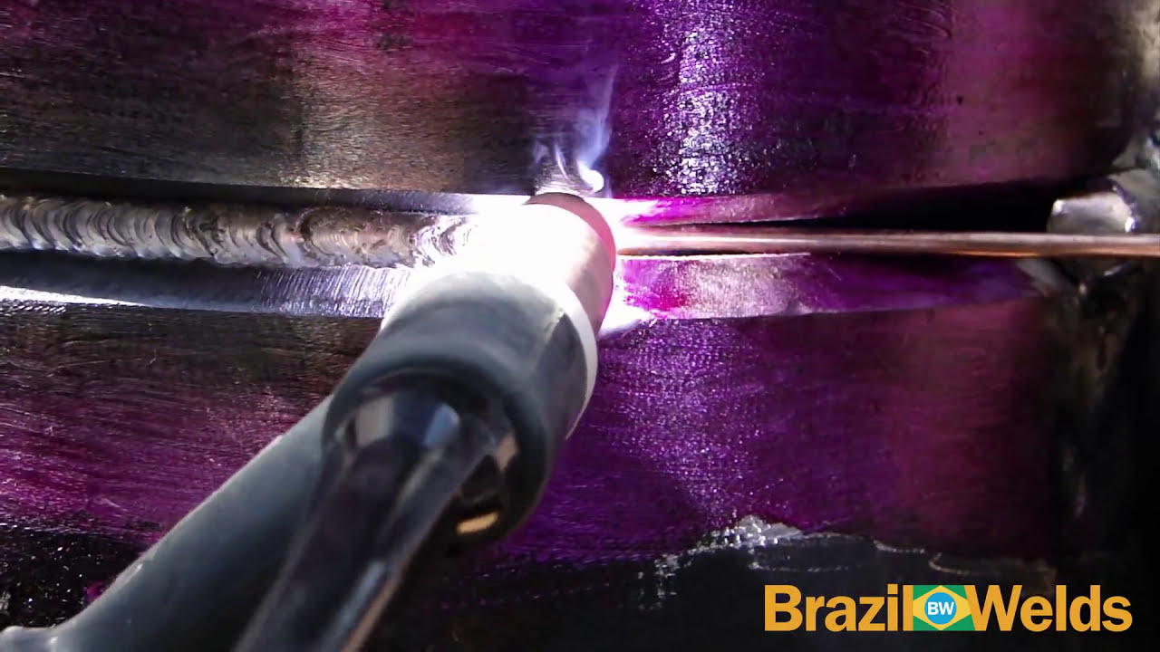 A primeira SOLDA TIG desse soldador na obra. A alegria que sentimos ...
