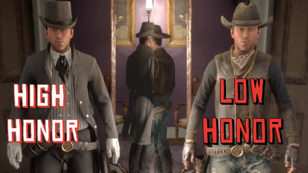 High Honor / Low Honor Outfits | Red Dead Online - YouTube