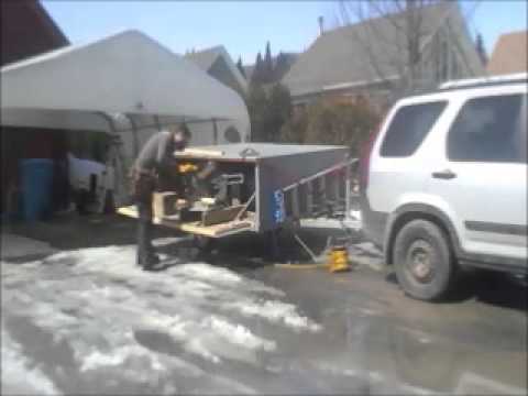 utilisation de la remorque atelier - YouTube