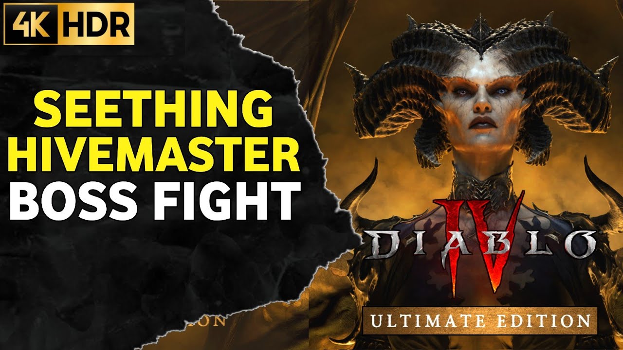 Seething Hivemaster Boss Fight DIABLO 4 Seething Hivemaster Boss Fight ...