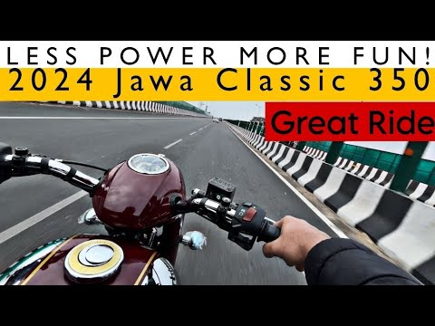 2024 JAWA CLASSIC350 - LESS POWER MORE FUN! | Surprisingly Great Ride ...