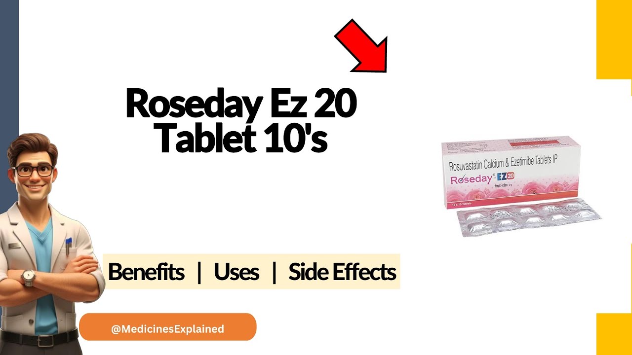 Roseday Ez 20 Tablet Uses | Side Effects & Dosage - YouTube