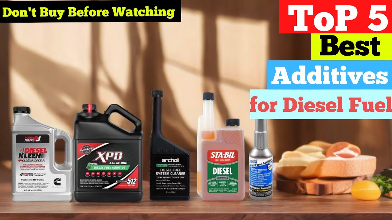 TOP 5 Best Additives for Diesel Fuel in 2025 - YouTube