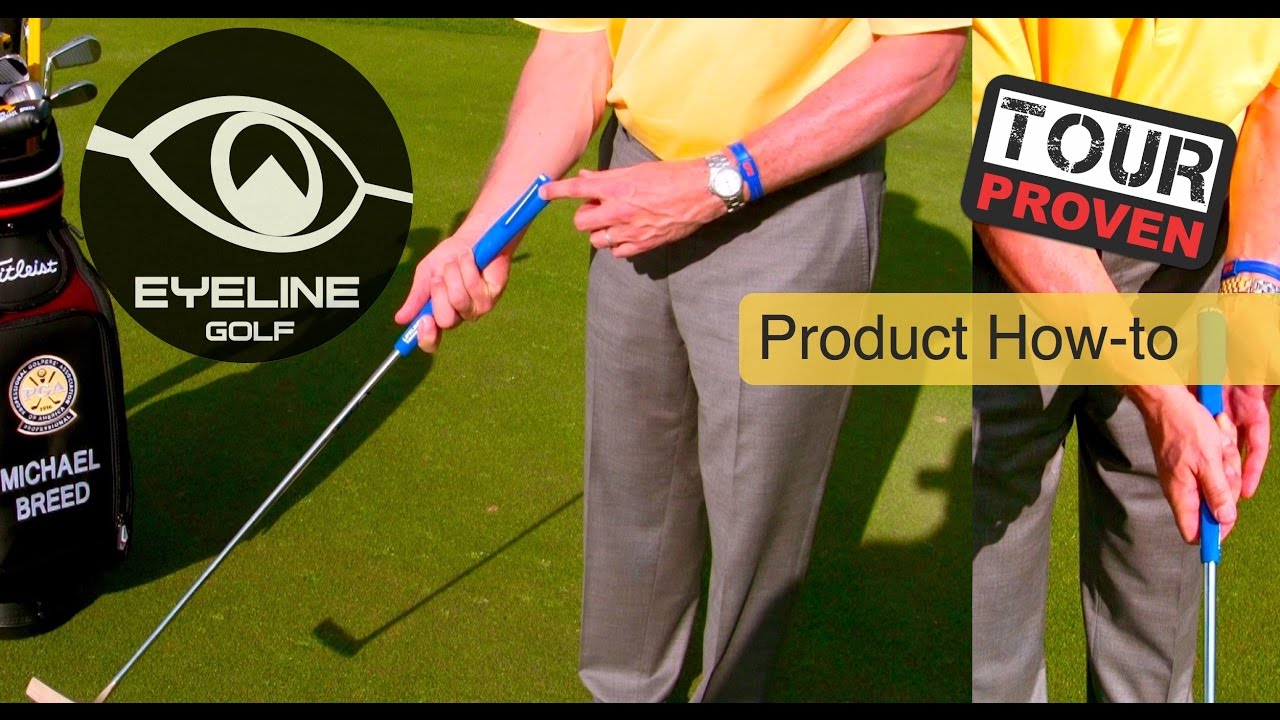 EyeLine Golf: Lifeline Training Grip developed by Michael Breed - YouTube