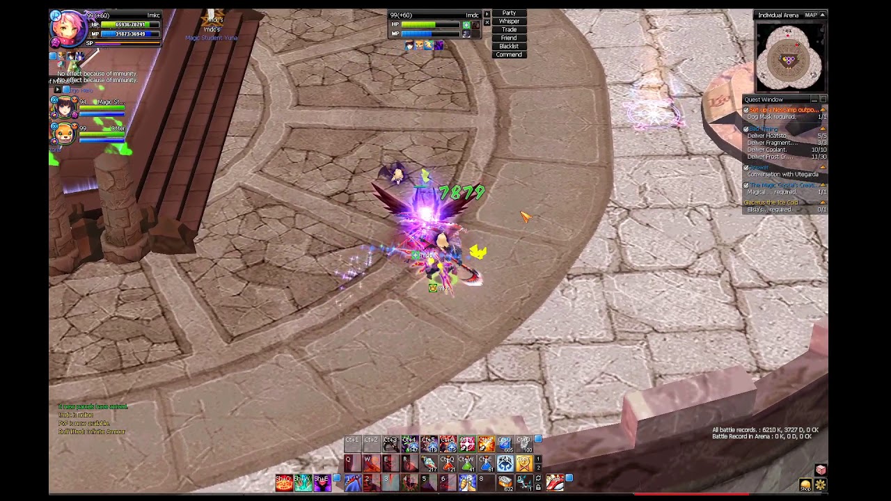 Nostale UK !mkc vs !mdc Death Reaper - YouTube