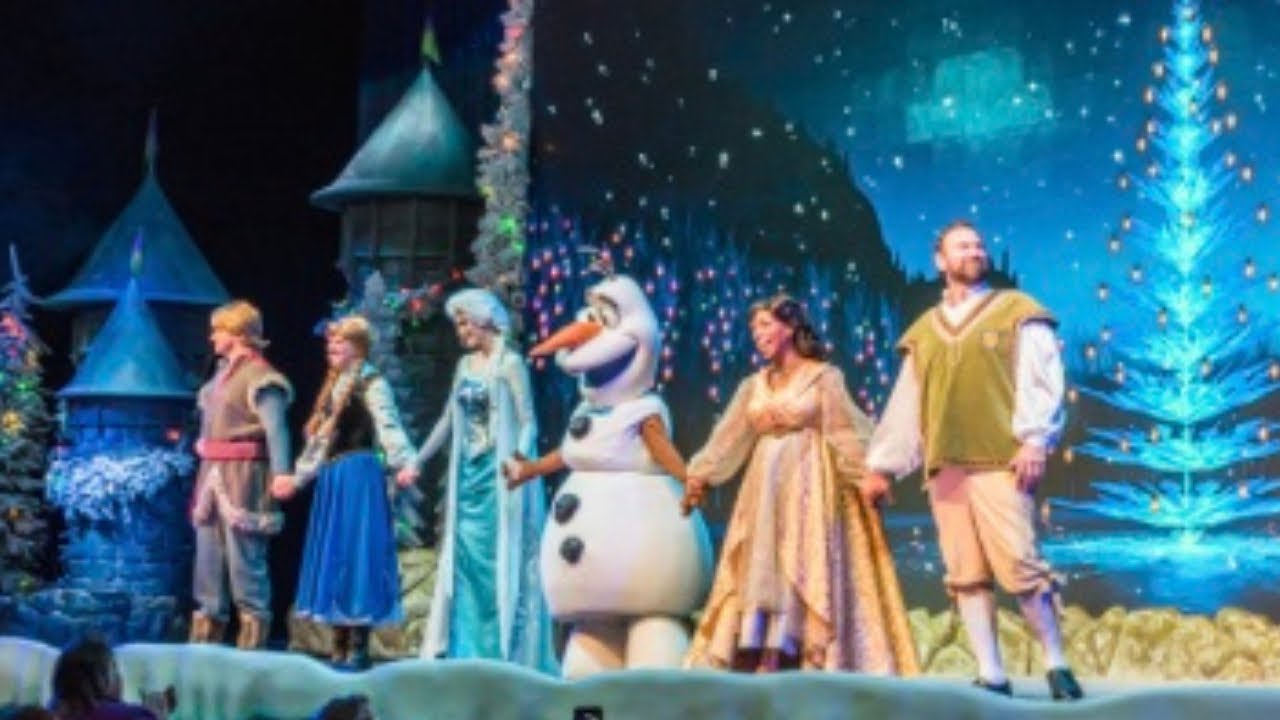 Frozen Elsa Sing Along Live on Stage In Hollywood Studios Disney World ...