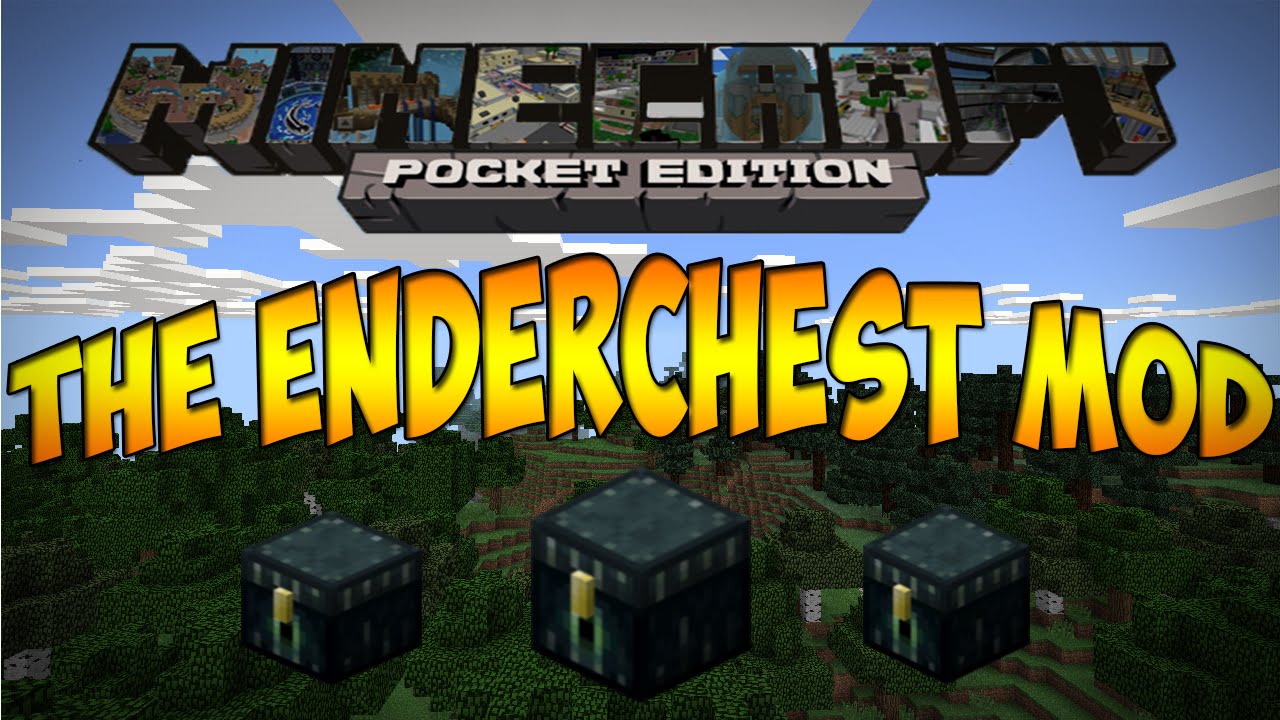 Enderchest Mod !! [MCPE-FR] - YouTube