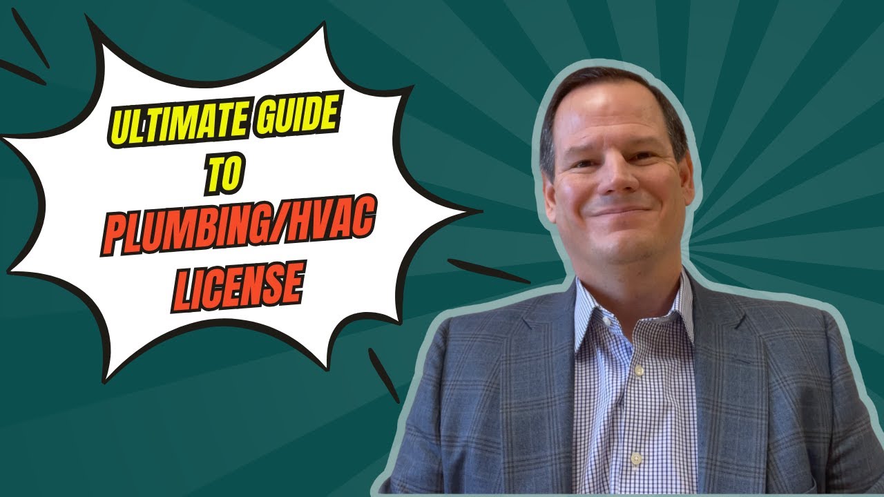 Guide to Getting Your NC Plumbing and HVAC License - YouTube