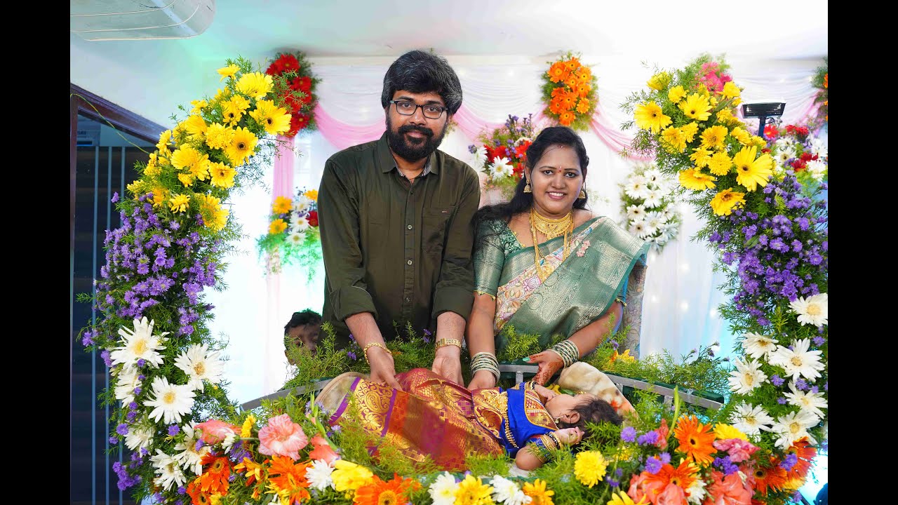 Abhigna & Srithik Cradle Ceremony Part 1 - YouTube