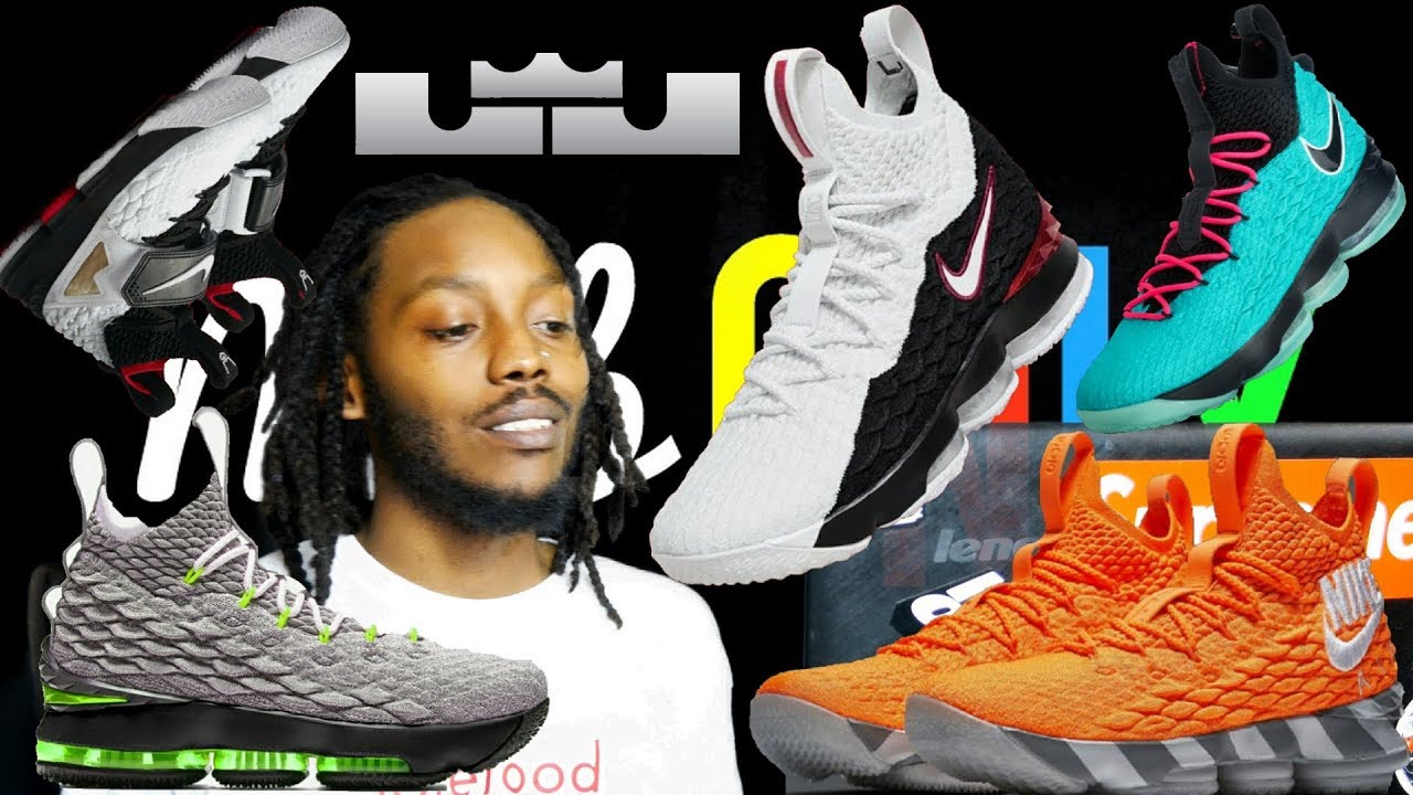 Everything you NEED to KNOW -Nike Lebron 15 Watch Collection - YouTube