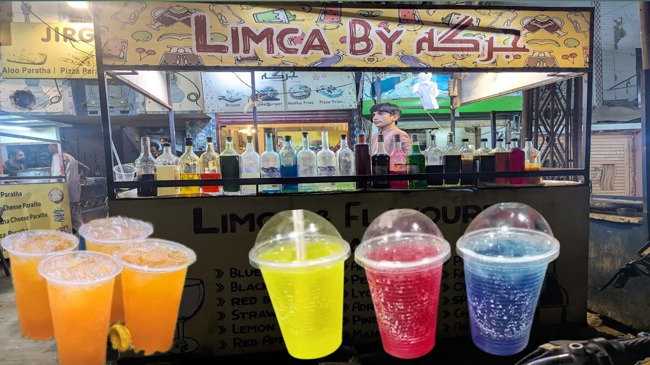 Limca By Flavoured Soda Shakes Orange 🍊 [Babar Market] Shayan Food ...
