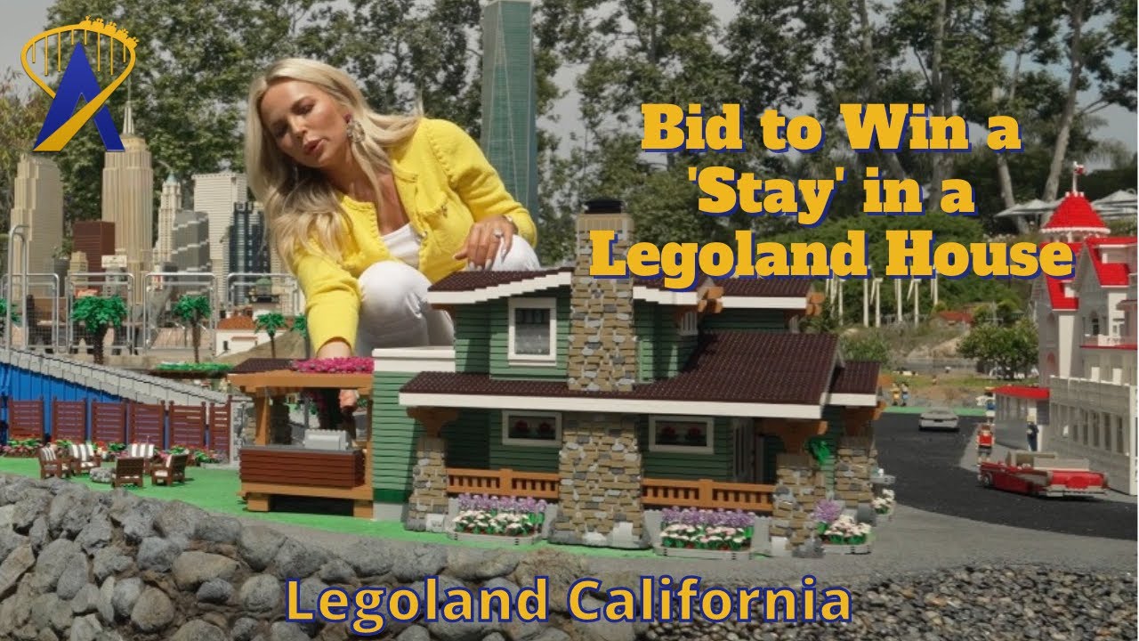 Bid to ‘Live’ in a Lego beach house at Legoland California - YouTube