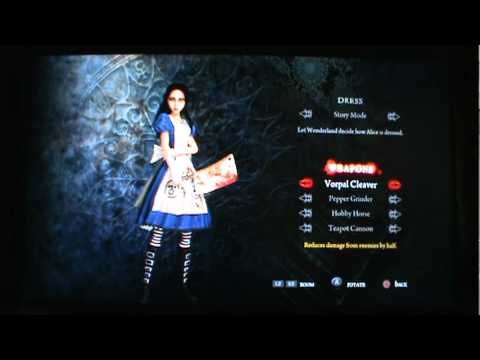 Alice: Madness Returns(All Dresses and Weapons) - YouTube