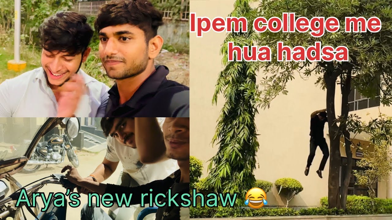 Ipem Clg me hua hadsa😱💀😭| ipem college vlog | mohit yadav vlogs ️ - YouTube