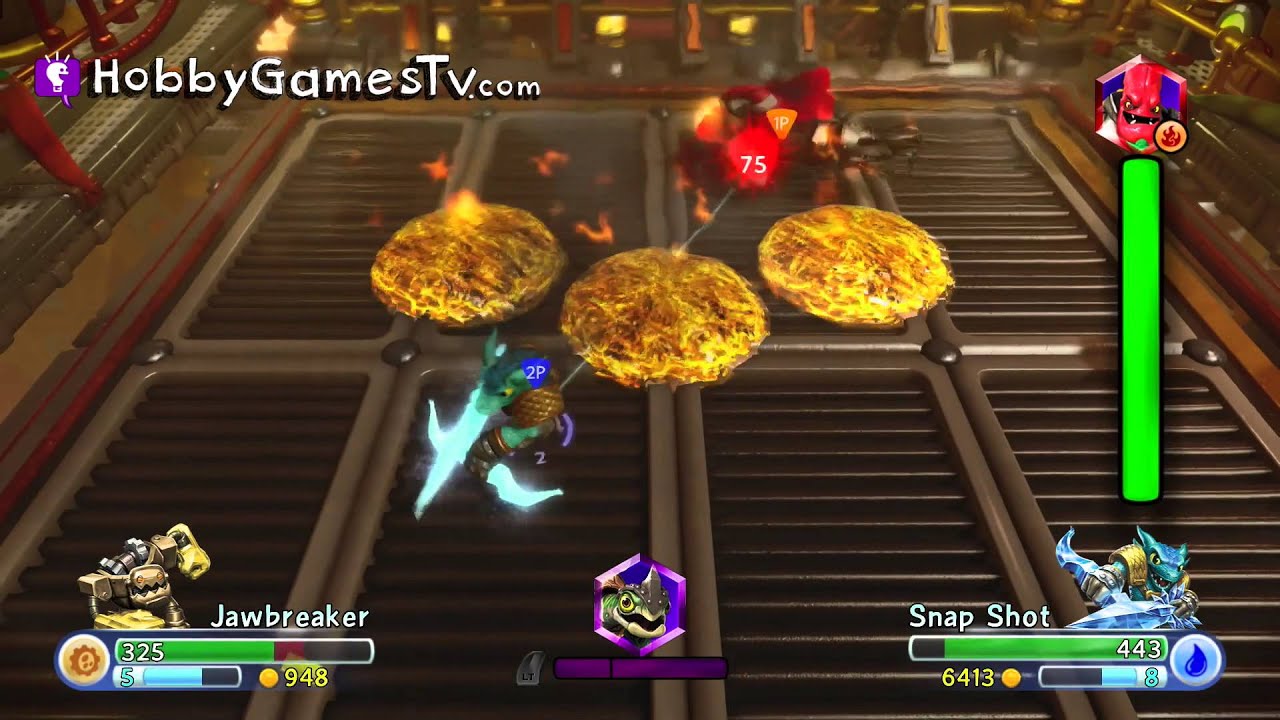 SKYLANDERS Trap Team Gameplay Chef Pepper Jack Zeppelin Battle chap 5 ...