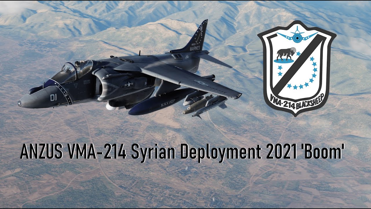 ANZUS | VMA-214 | Syrian Deployment 2021 'Boom' - YouTube