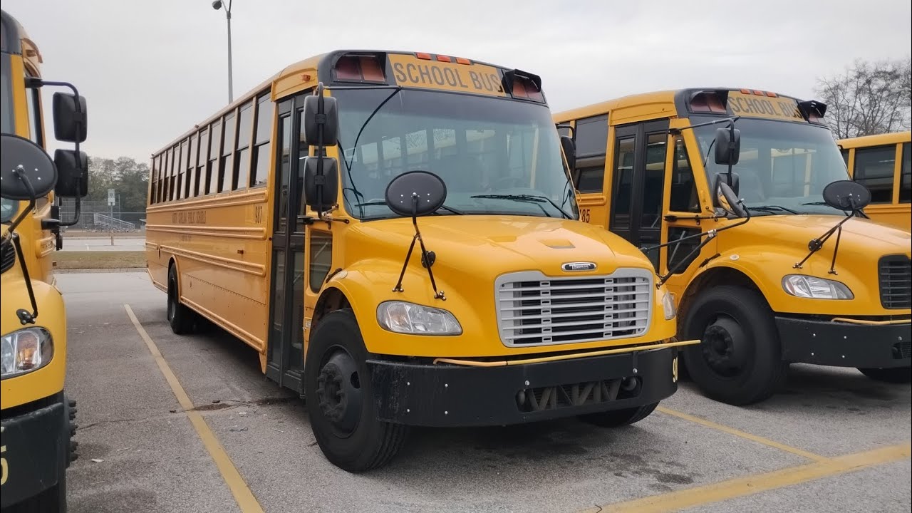 2018 Thomas C2 Bus 987 Walkaround - YouTube