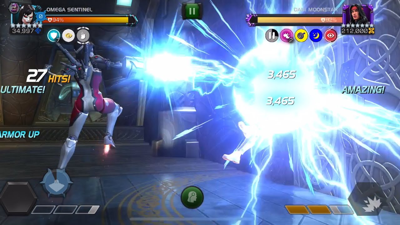 MCOC: Omega Sentinel DELETES Winter of Woe Dani Moonstar! - YouTube