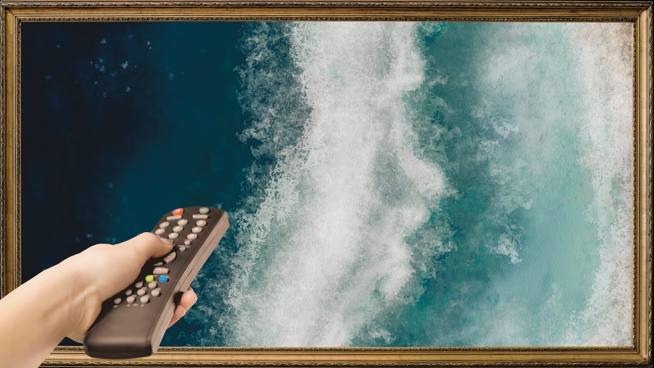 Framed Abstract Art Screensaver with music for your TV - 4K - Relaxing ...