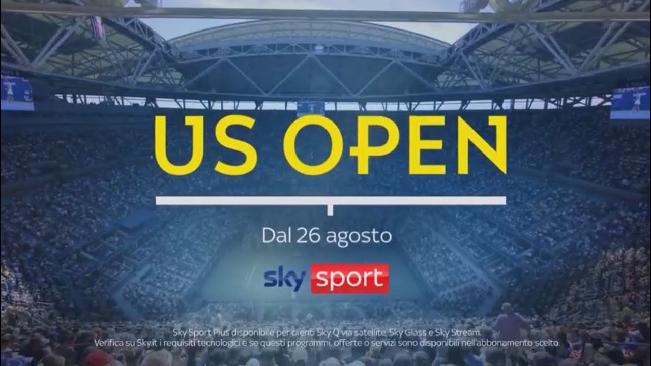 In diretta su Sky Sport tutti i campi dello Us Open 2024 di tennis ...
