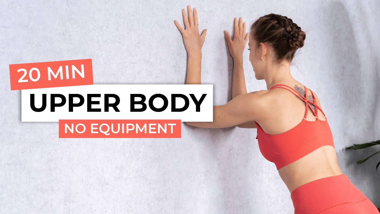 20 MIN WALL PILATES WORKOUT - Gentle Standing Pilates (No Equipment ...