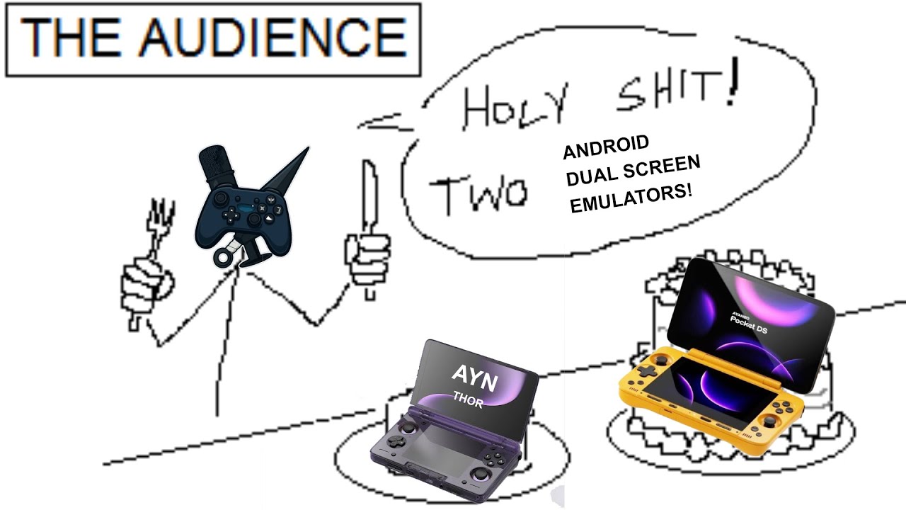 Clamshell Wars! Ayaneo Pocket DS v AYN Thor Ramble - YouTube