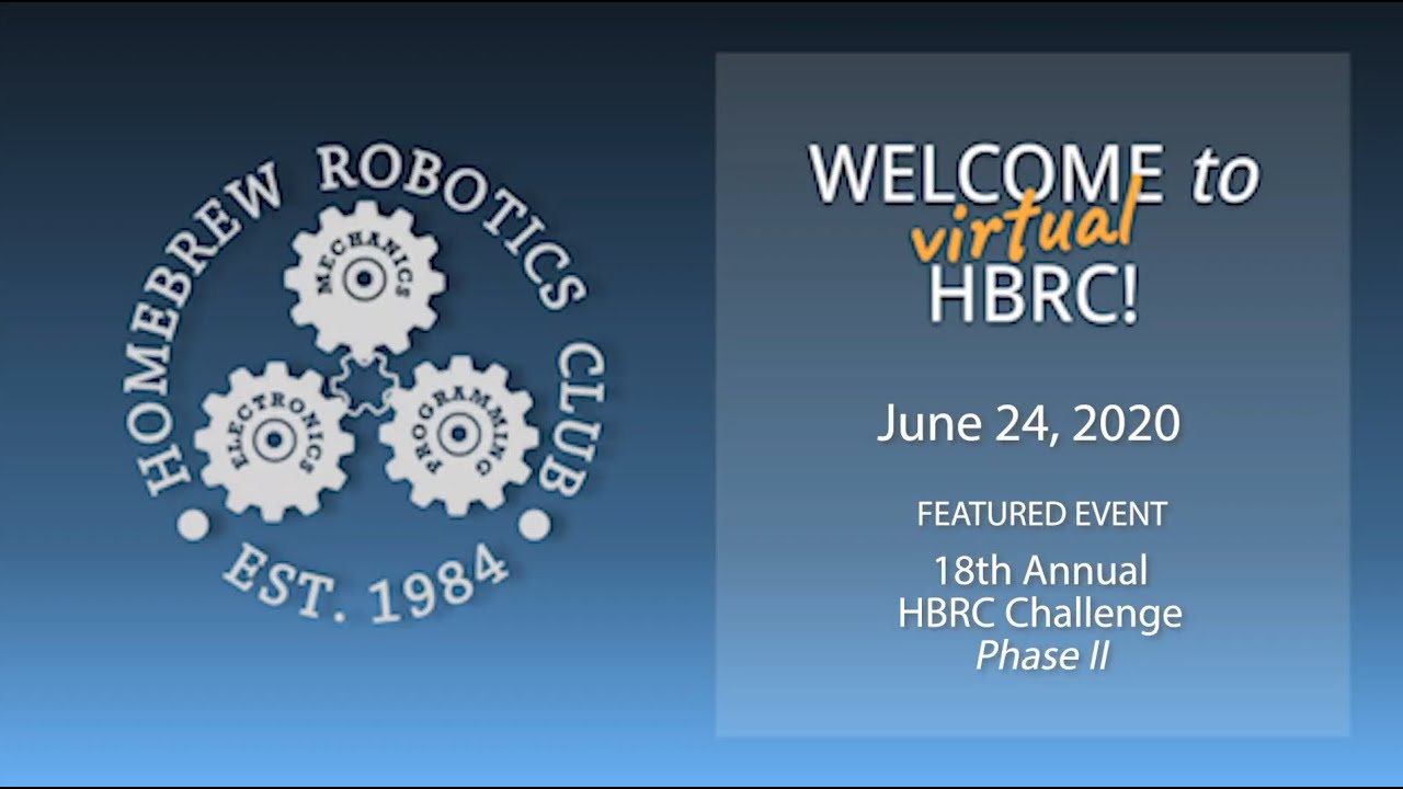 18th Annual HBRC Challenge! - HBRC June 2020 "Virtual" Meeting - YouTube