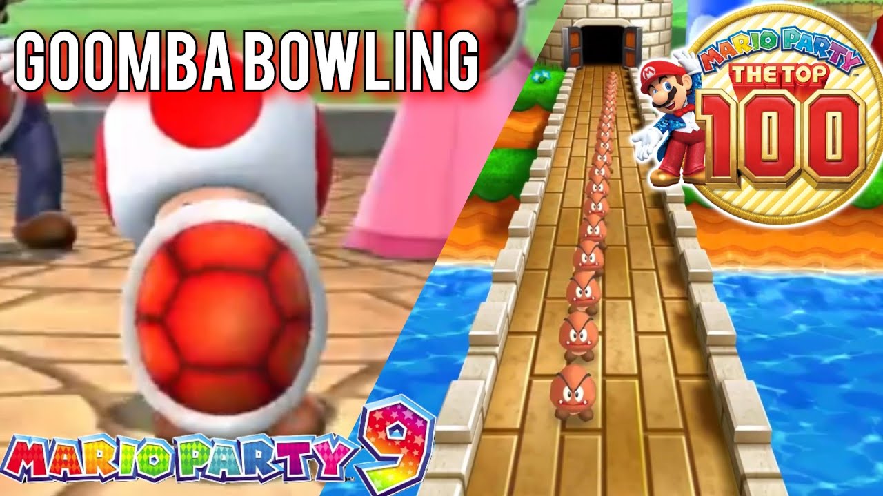 Mario Party 9 & Top 100-Goomba Bowling - YouTube