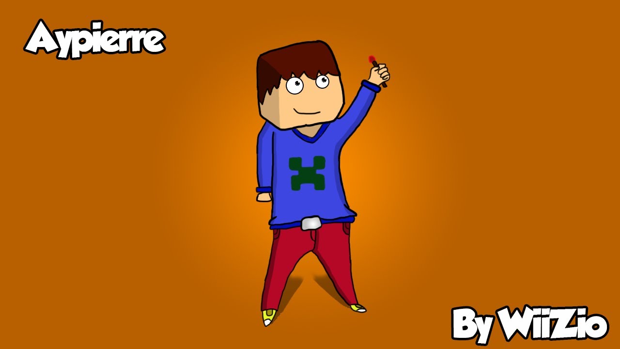 Fan Art ~ Aypierre ~ Minecraft drawing - YouTube
