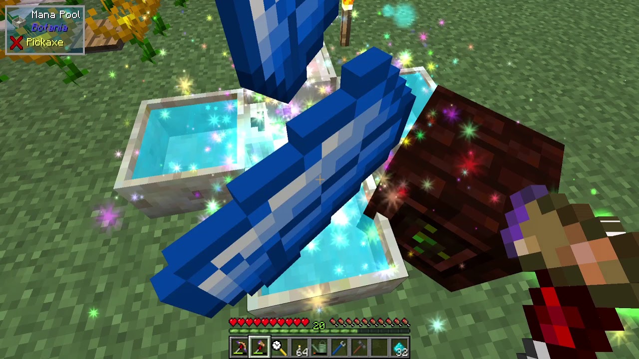 Ultimate Alchemy Coal, Botania first runes, & Elven Portal EP9 - YouTube